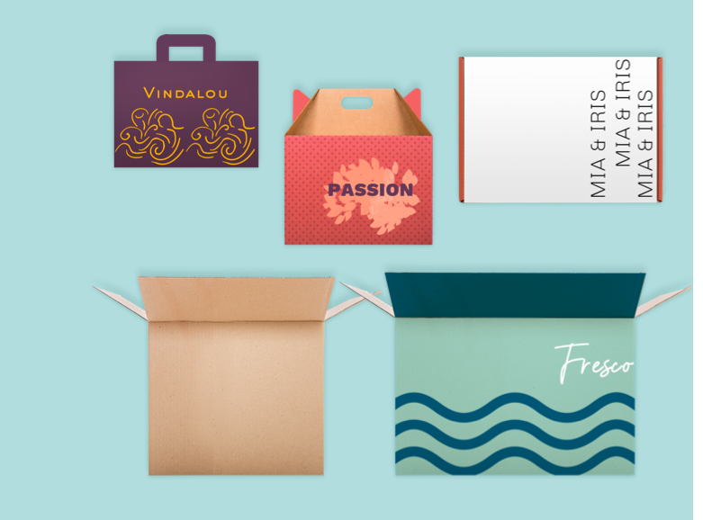 E-commerce Boxes - Cascades