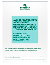 Investor Kit - Cascades